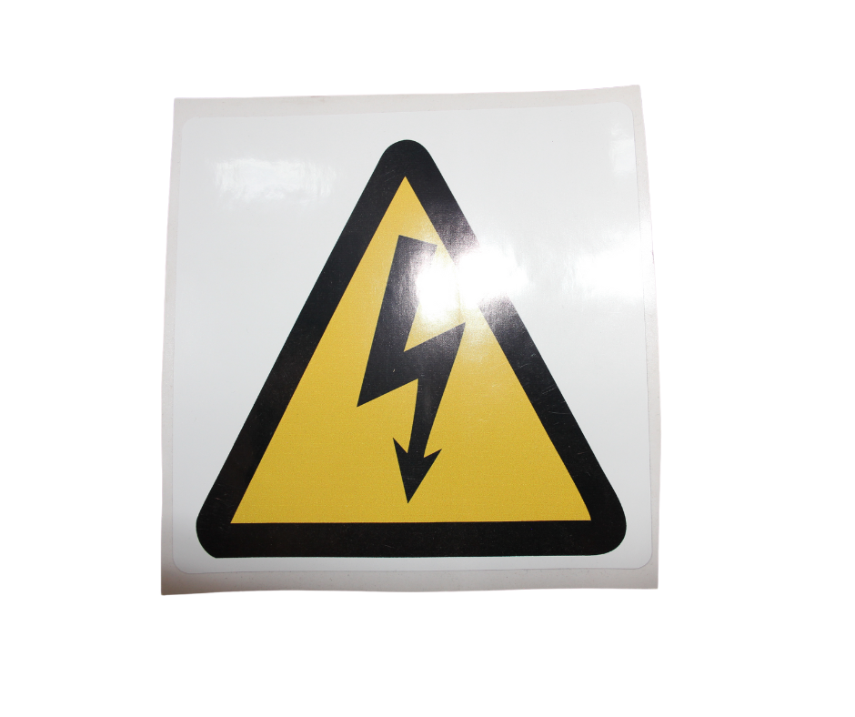Sticker – Electrical Warning Triangle